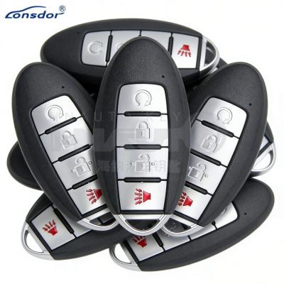 China Lonsdor NS30-02 Nissan Style 4-Button Universal Smart Key | ID46/ID47/ID4A | Adjustable Frequency for sale