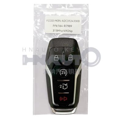 China 2013-2017 4+1 Bottons 315mhz keyless car remote FOB / NCF2951F / HITAG PRO / 49 CHIP / FCC ID: M3N-A2C31243300 / HU101 5Bottons for sale