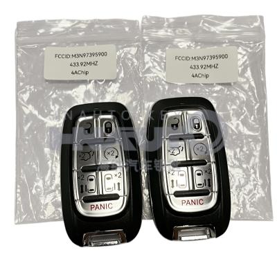 China 2017-2020 Chrysler Smart Key Remote Fob  6+1 Bottons 433.92mhz Keyless Go  7 Bottons 4A CHIP FCC ID: M3N97395900 for sale
