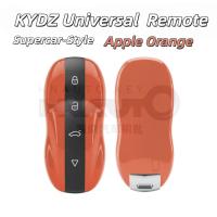 China KYZD Supercar-Style Smart Key Remote | Universal 4-Button Smart Key Shell for Auto Locksmiths, Compatible with Most Keyless Entry Vehicles for sale