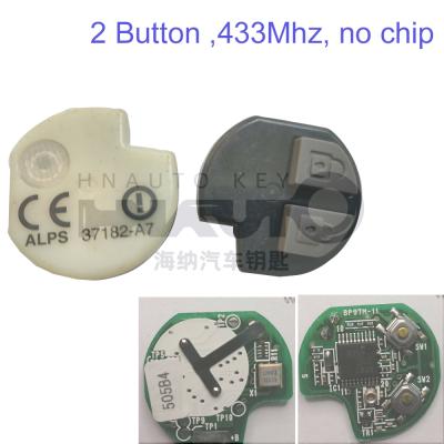 China Original OEM 2 Buttons Remote Control 433.87mhz FSK for Su-zuki Jim-ny 2005-2017 Without Chip 37182-A7 Only Control for Wholesale MOQ 50pcs for sale