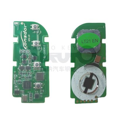 China Lonsdor New Arrival 3/4 Buttons LT21-07 PCB Board Smart Key for 2025+ Le-xus 8AB6 Chip 314/315/433/434MHZ Board No.6100 For K518/KW100/K518PRO for sale