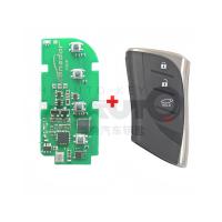 China Lonsdor New Arrival 3/4 Buttons LT21-07 PCB Board Smart Key for 2025+ Le-xus 8AB6 Chip 314/315/433/434MHZ Board No.6100 For K518/KW100/K518PRO for sale