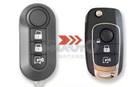 China Wholesale Car Remote Key Modified Shell for Fiat 500 Punto Evo Grand Uncut Blade Key Replacement Flip Key Case Fob Keyless SIP22 Blade for sale