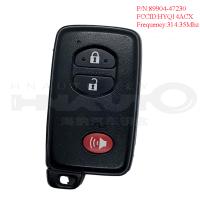 China Car keys For Toyota Prius PN: 89904-47230 FCCID : HYQ14ACX 314.35Mhz Frequency 3 Buttons for sale