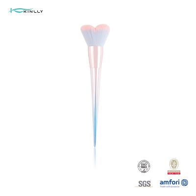 China Synthetic Hair Powder Makeup Brush Ergonomic Blush Makeup Brushes Flower Shape for sale
