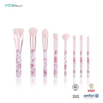 China Premium Cosmetic Makeup Brush Set Cruelty Free 8pcs For Foundation Blending Blush Concealer for sale