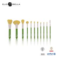 China 11pcs Private Label Makeup Brush Aluminium Ferrule Synthetic Hair Cosmetic Brushes Kit for sale