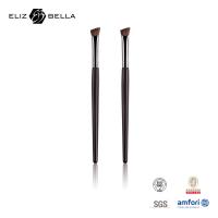 China Synthetic Hair Angled Eyeliner Brush 3 Pack Ultra Thin Slanted Eyebrow Brush for sale