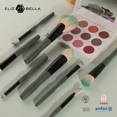 China 8Pcs Essential Cosmetic Brush Set OEM ODM With Synthetic Bristles for sale