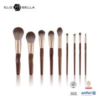 China Customized Synthetic Hair Cosmetic Makeup Brush Set Vegan Free Eco Friendly for sale