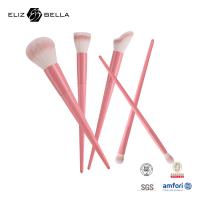China Aluminium Copper Ferrule Eyebrow Pencil Makeup Brush Collection In Opp Bag for sale