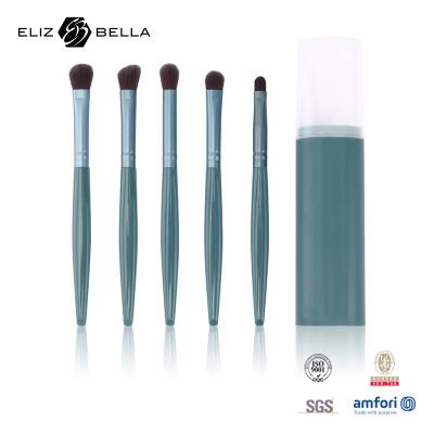 China Mini 5pcs Lip Make Up Brush Travel Portable ODM for sale