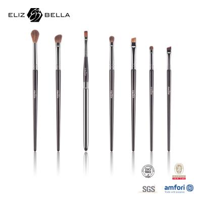 China Professional Travel Makeup Brush Set 7Pcs With Fluffier And Hygienic Design for sale