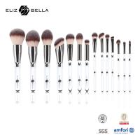 China 14pcs Plastic Handle Professional Makeup Brush Set Cosmetic Brushes OEM for sale