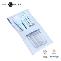 China 5pcs Cosmetic Makeup Brushes Set With Synthetic Hair And Aluminium Ferrule for sale