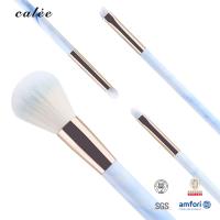 China 4pcs Travel Makeup Brush Set With Synthetic Hair And Plastic Handle With PVC Packaging Box for sale