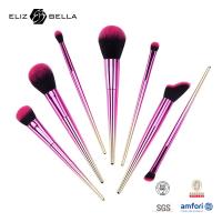 China 7 Pcs Makeup Brush Set Synthetic Hair With Plastic Handle OEM ODM Customized for sale