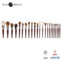 China Professional Quality Makeup Brush Set With Wooden Handle,Luxury Cosmetic Brushes ,OEM Orders Welcome for sale