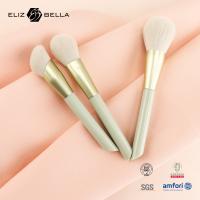 China 3pcs Customization Makeup Brush For Powder ,Blush,Contour Brush,Plastic Handle And Aluminium Ferrule for sale