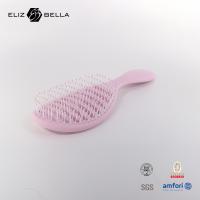 China Private Brand Hair Style Brush Common Comb Customized Color Soft Bristles for Easy Tangle Removal for sale