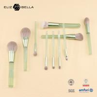 China Daily Makeup Beauty Brush Set for Makeup Enthusiasts,Plastic Handle Cosmetic Brush Set for sale