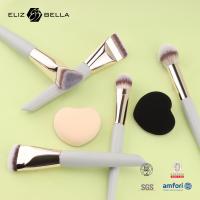 China Mini Travel  Makeup Brush Set – 5PCS Vegan & Cruelty-Free Cosmetic Brushes for Face & Eyes for sale