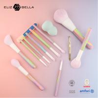 China Luxury New Design Wooden Handle Makeup Brushes With Waterproof Printing,Private Label ,OEM/ODM Orders Welcome for sale