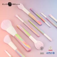China Luxury New Design Wooden Handle Makeup Brushes With Waterproof Printing,Private Label ,OEM/ODM Orders Welcome for sale