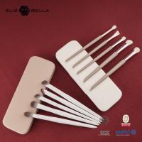 China Mini Travel  Makeup Brush Set – 5PCS Vegan & Cruelty-Free Cosmetic Brushes for Face & Eyes for sale