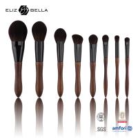 China Customized Handle Color Non-slip Coating Cosmetic Makeup Brush Set for Effortless Makeup Application for sale