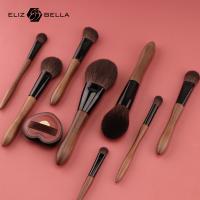 China Customized Handle Color Non-slip Coating Cosmetic Makeup Brush Set for Effortless Makeup Application for sale