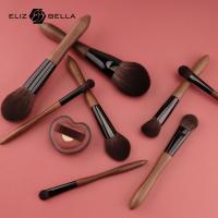 China Customized Handle Color Non-slip Coating Cosmetic Makeup Brush Set for Effortless Makeup Application for sale