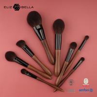 China Customized Handle Color Non-slip Coating Cosmetic Makeup Brush Set for Effortless Makeup Application for sale