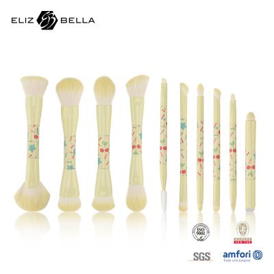 China Metal Handle Travel Makeup Brush Set Travel Essential for Perfect Makeup for sale