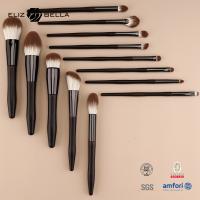 China Professional Synthetic Travel Makeup Brush Set, Customizable Colors & Logo | Black & OEM Options Available,Hygienic, Compact & Portable for On-the-Go Touch-Ups for sale