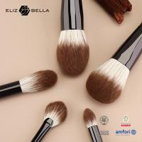China Professional Synthetic Travel Makeup Brush Set, Customizable Colors & Logo | Black & OEM Options Available,Hygienic, Compact & Portable for On-the-Go Touch-Ups for sale