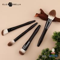 China Professional Synthetic Travel Makeup Brush Set, Customizable Colors & Logo | Black & OEM Options Available,Hygienic, Compact & Portable for On-the-Go Touch-Ups for sale