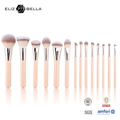 China Complete 14-Piece Cosmetic Brush Set – High-Performance, Easy-to-Clean Bristles, Stylish Case Perfect for Beginners and Expert Makeup Lovers for sale