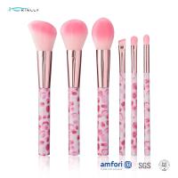 China Poly Bag OEM 6PCS Contour Basic Makeup Brush Set for sale