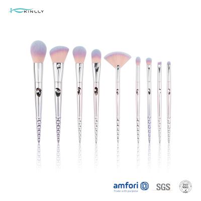 China 8pcs Aluminum Ferrule Synthetic Hair Makeup Brush for sale
