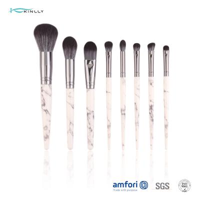 China Marble Synthetic Hair Makeup Brush for sale