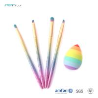 China OEM Colorful 8pcs Plastic Makeup Brushes For Eye Shadow for sale
