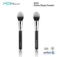China powder Makeup Brush both two color hair Copper Ferrule Wooden Handle· Face Brushes K202 for sale