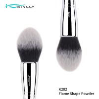 China powder Makeup Brush both two color hair Copper Ferrule Wooden Handle· Face Brushes K202 for sale