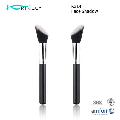 China BSCI Copper Ferrule Angled Luxury Makeup Brushes for sale
