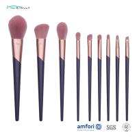 China 9pcs Plastic Makeup Brushes for sale