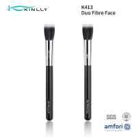 China Copper Wooden Handle R Luxury Makeup Brushes for sale