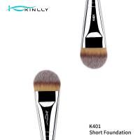China 1 Pcs Black Handle Foundation Luxury Makeup Brushes for sale