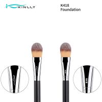 China Wood Handle Synthetic Hair Luxury Makeup Brushes for sale